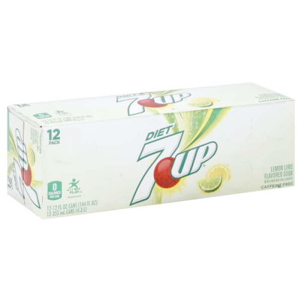 7UP Diet Lemon Lime Soda 12 oz cans 12 Pk – Town & Country Supermarket ...