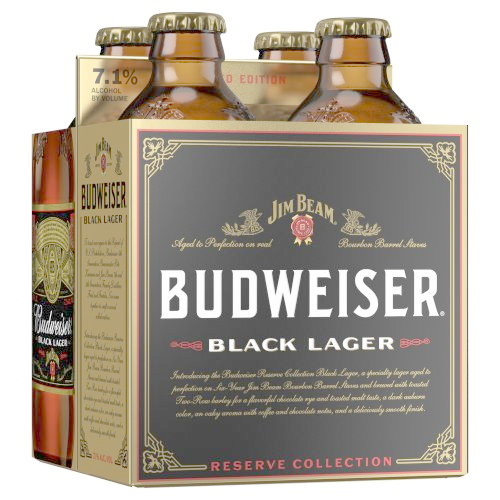 Budweiser Black Lager/Jim Beam 4Pk – Town & Country Supermarket Liquors