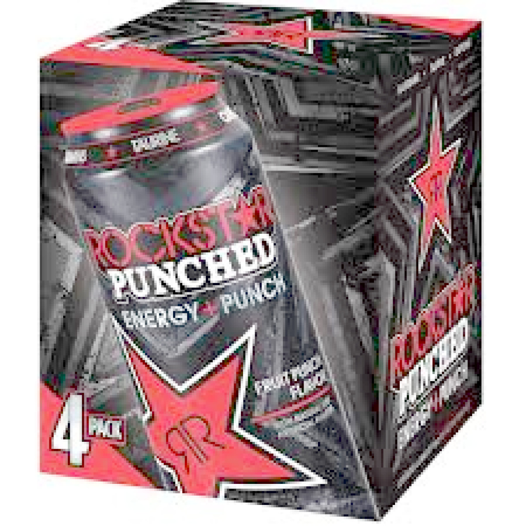 Rockstar Fruit Punch Punched 16oz 4pk Cans – Town & Country Supermarket ...