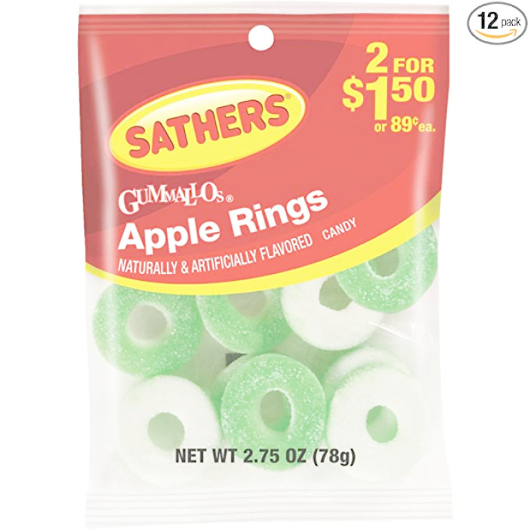 Sathers Gummi Apple Rings – Town & Country Supermarket Liquors