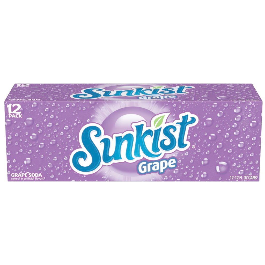 Sunkist Grape Soda 12oz 12pk Cans – Town & Country Supermarket Liquors