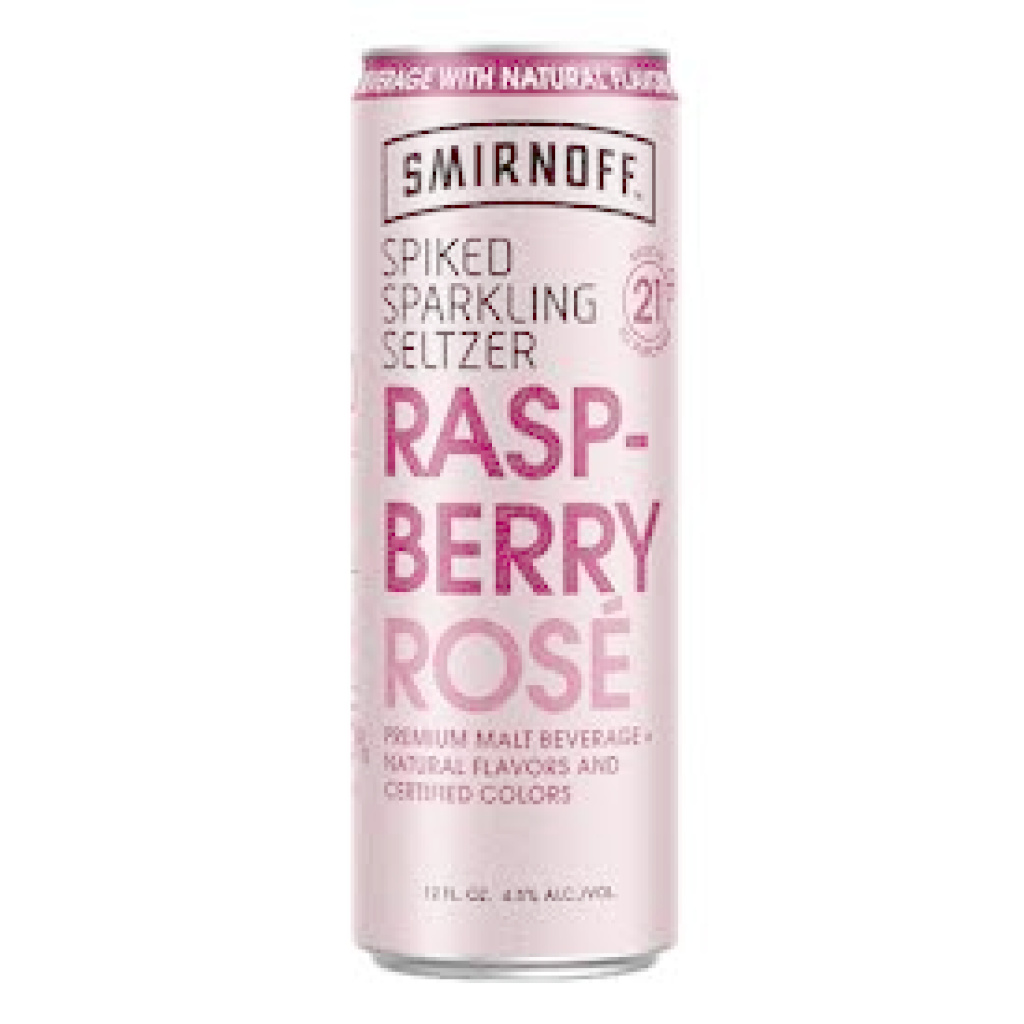Smirnoff Spiked Sparkling Seltzer Raspberry – Town & Country ...