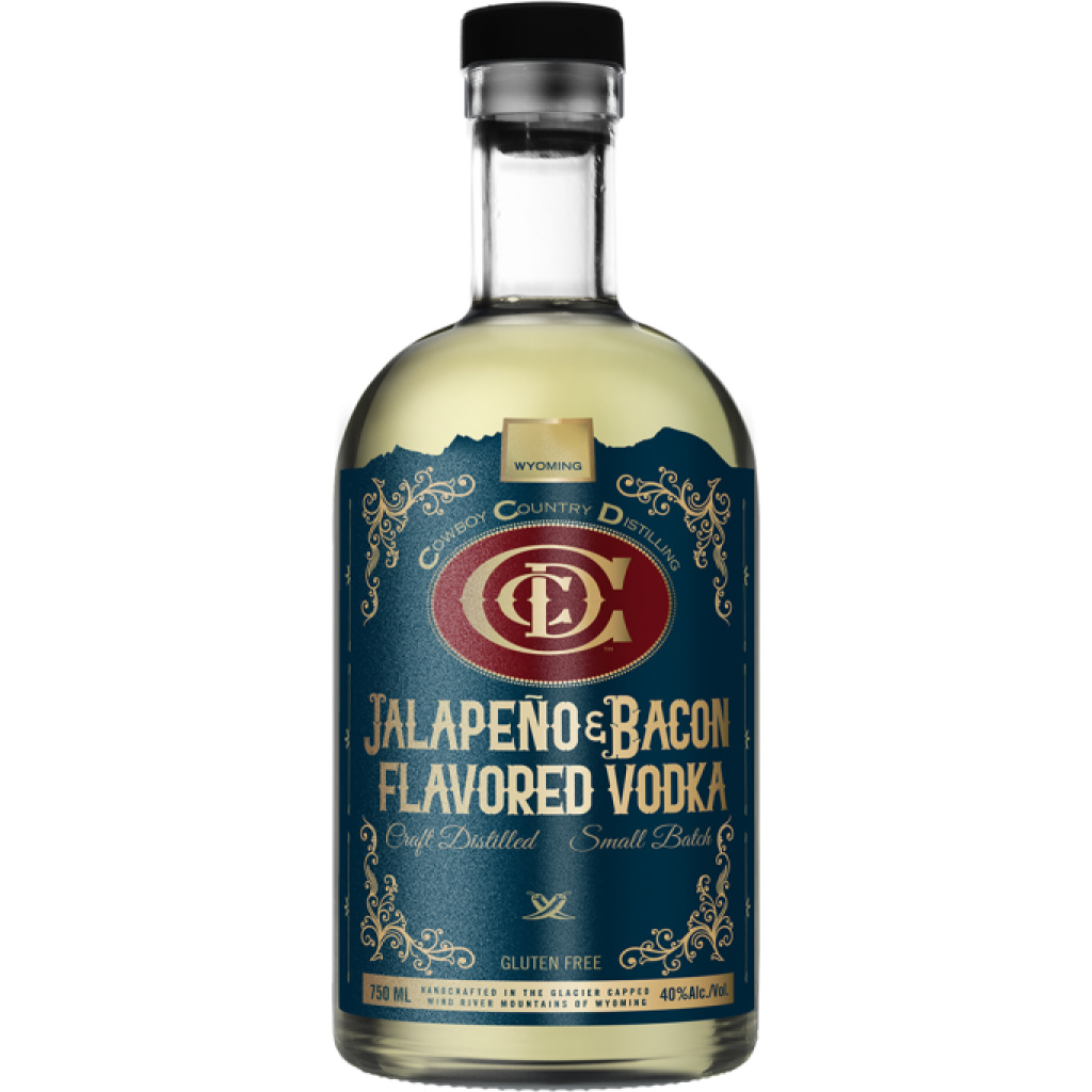 Cowboy Country Distilling Jalapeno & Bacon Vodka – Town & Country ...